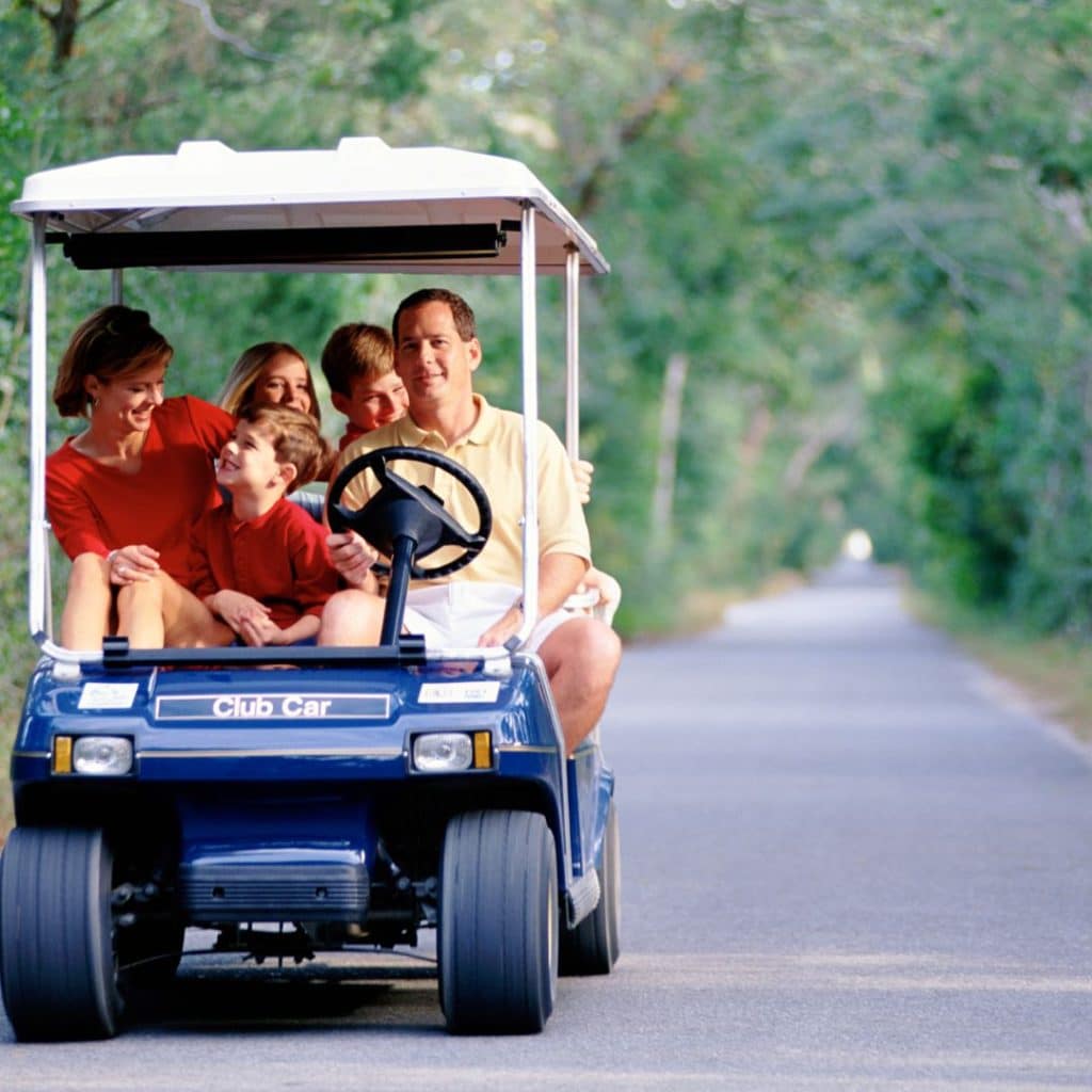 Gas-Powered Golf Carts